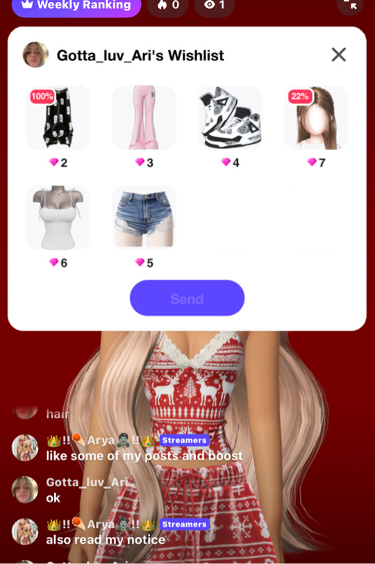 👑!!☄️Arya🧟‍♂️!!👑 - F4F grow your acc! - ZEPETO Live